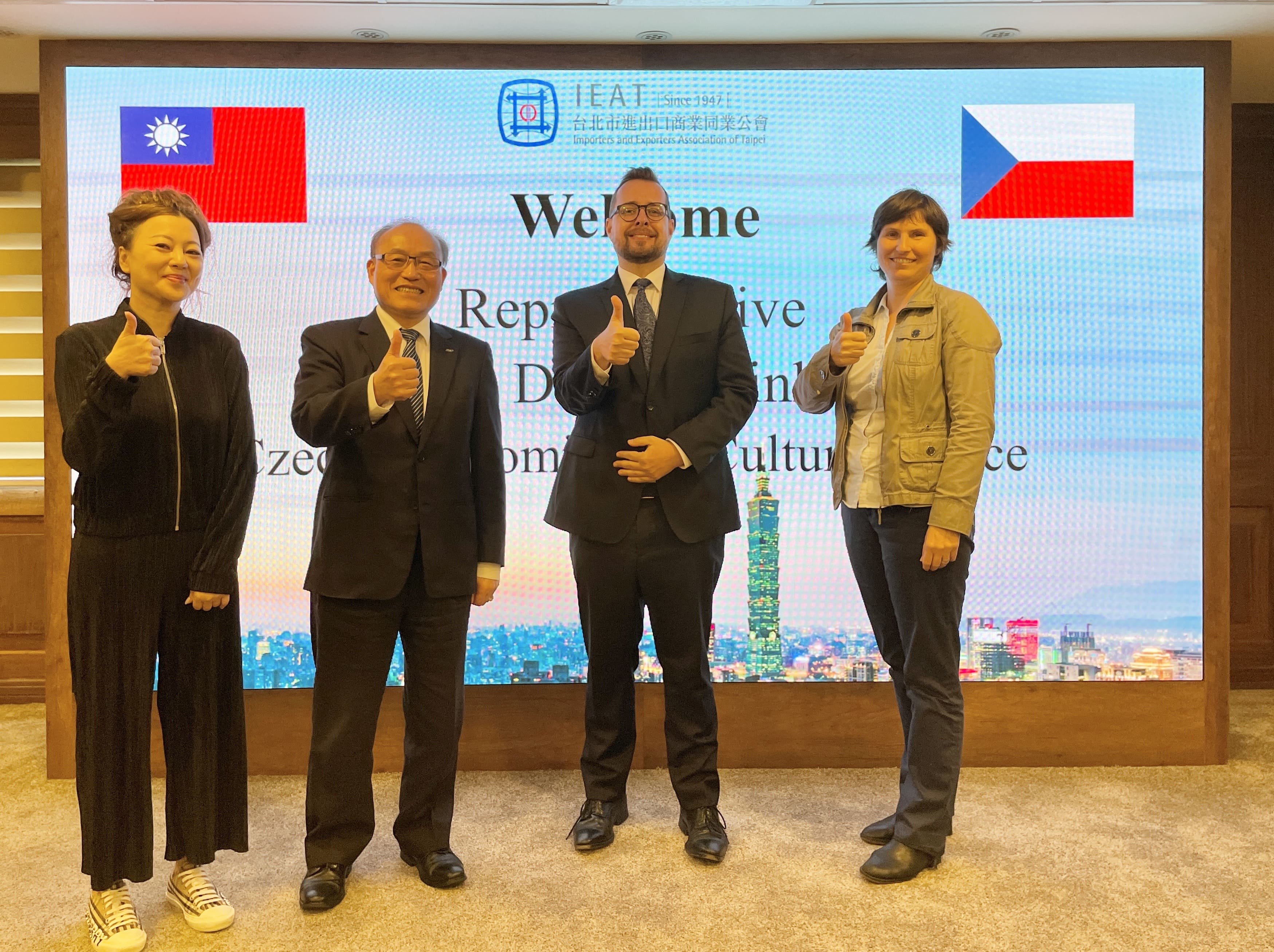 IEAT持續深化台捷台加經貿連結